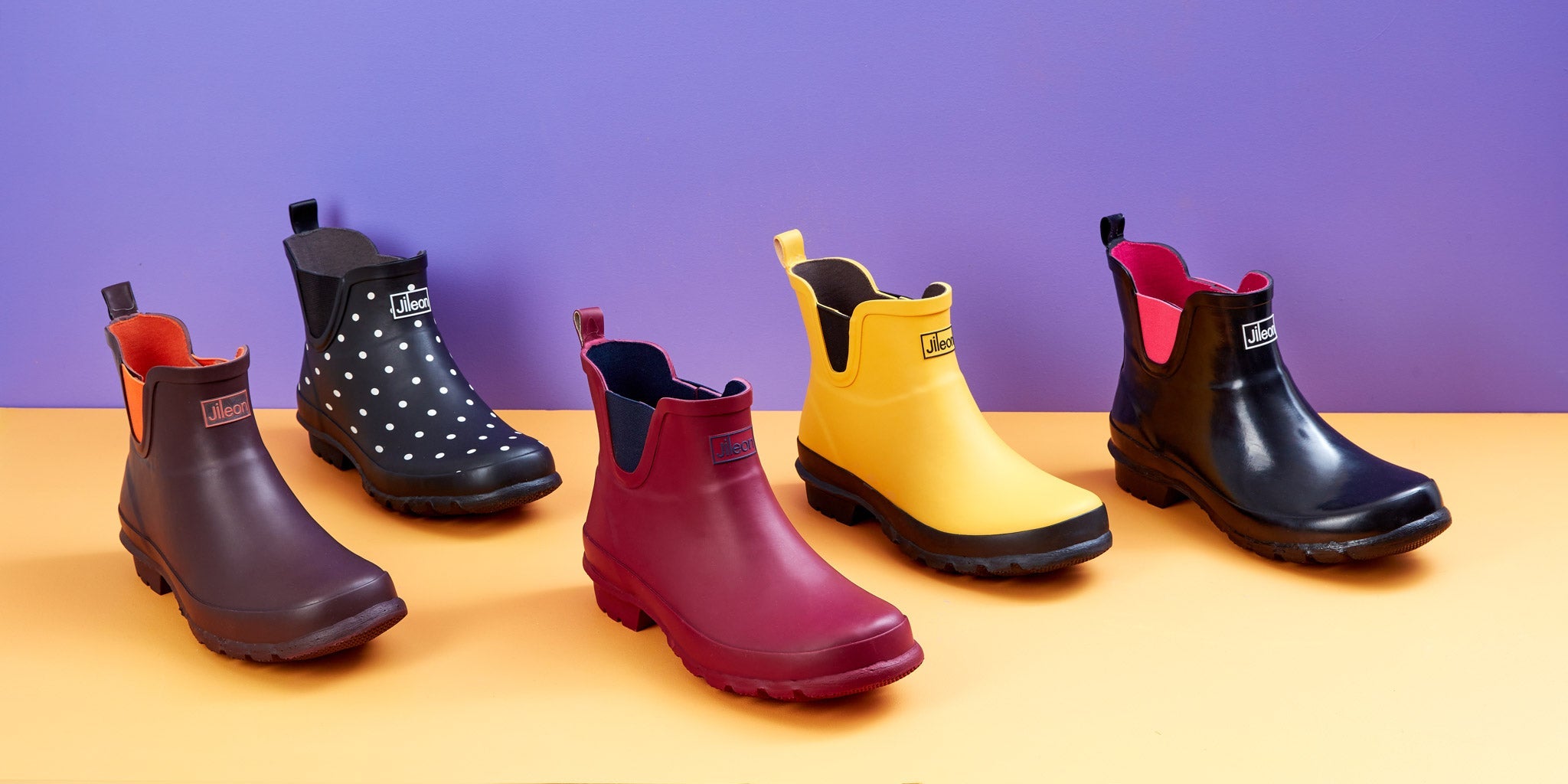 Short Wellies- Wide Fit - Easy to Slip on and Off - Spacious Ankle ...