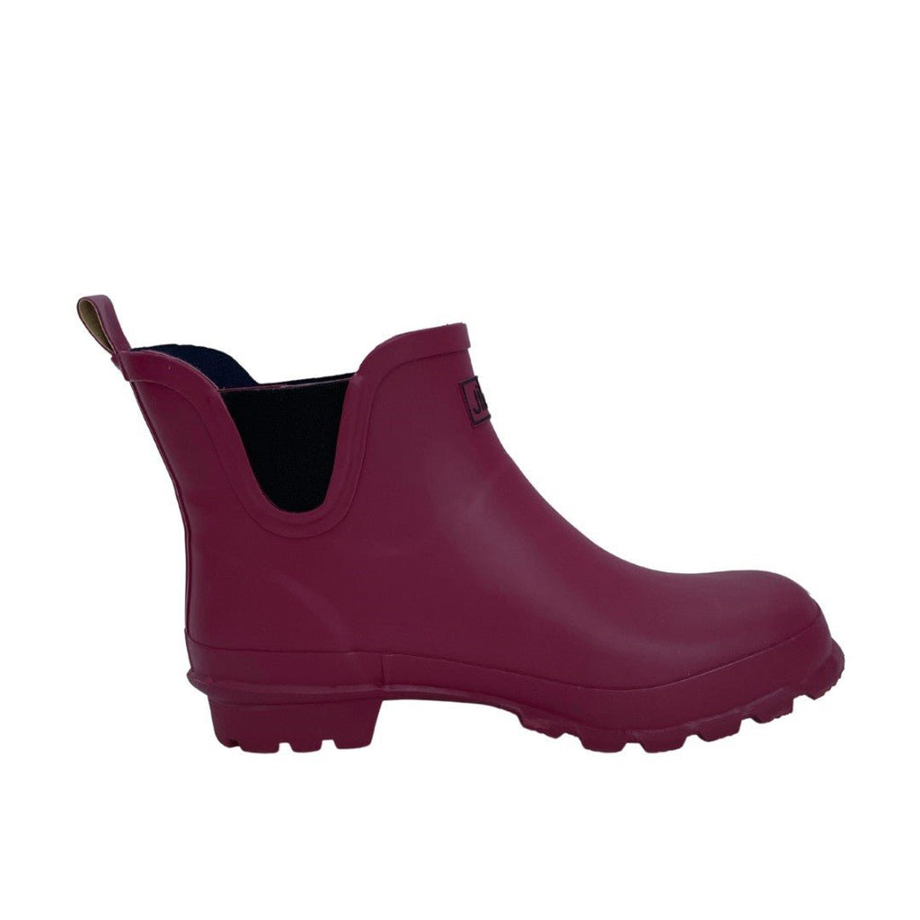 Ankle Wellies in Raspberry Red - Wide Foot – Jileon Wellies